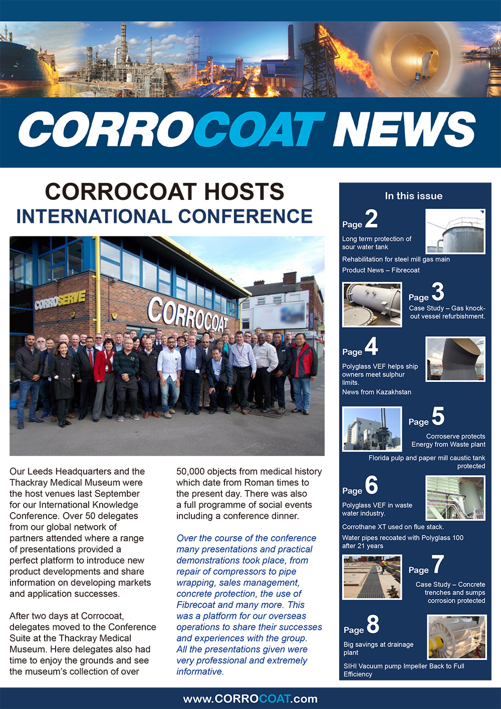 Corrocoat News (2018) - Corrocoat Japan