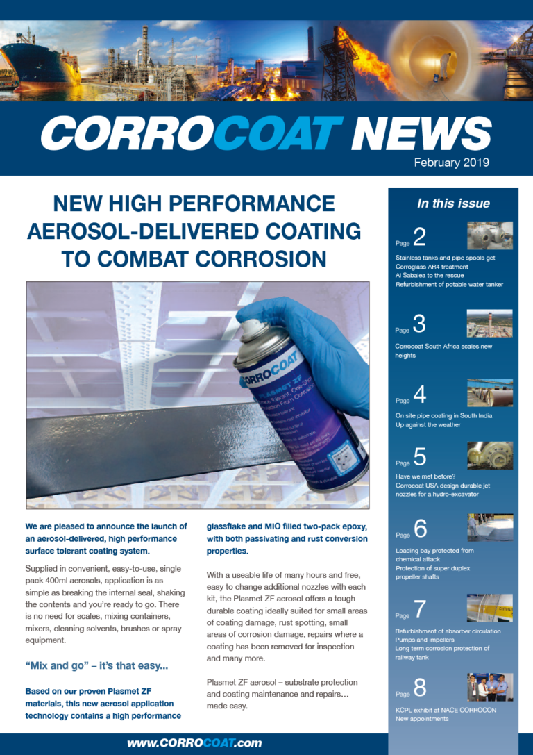Corrocoat News (February 2019) - Corrocoat Japan